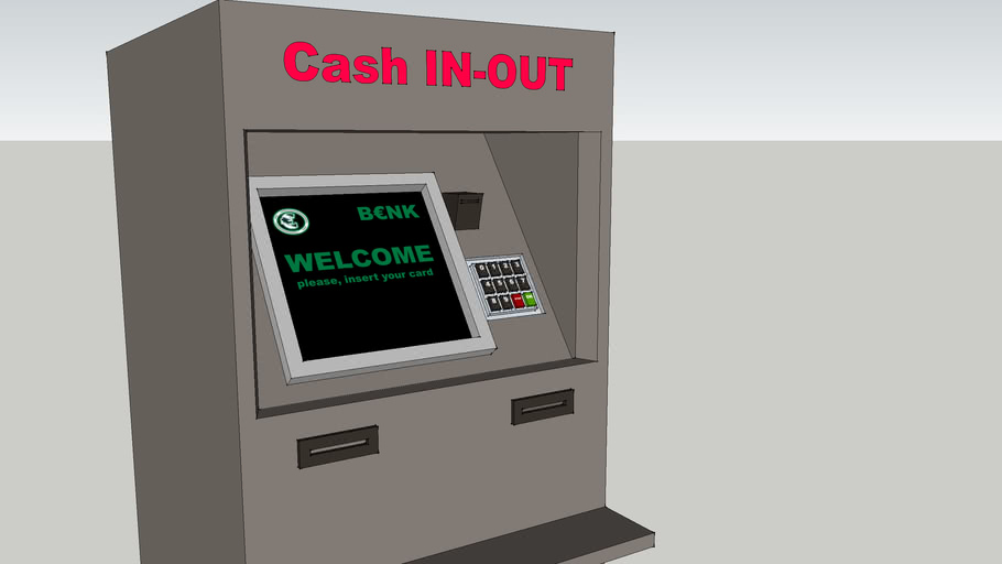 Cash machine | 3D Warehouse