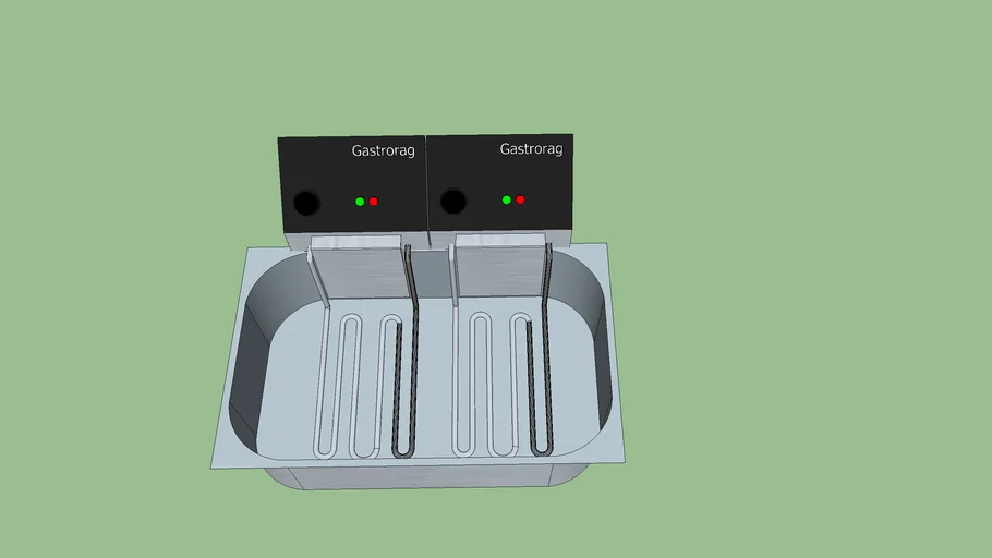 Freidora electrica Jhean | 3D Warehouse