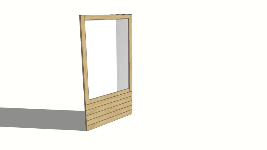 Espejo Kuveni 60 x 110 cm SN003M47 | 3D Warehouse