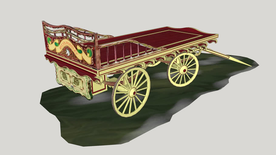 Burton .. 'Flatbed'... Tinker's Wagon.... | 3D Warehouse