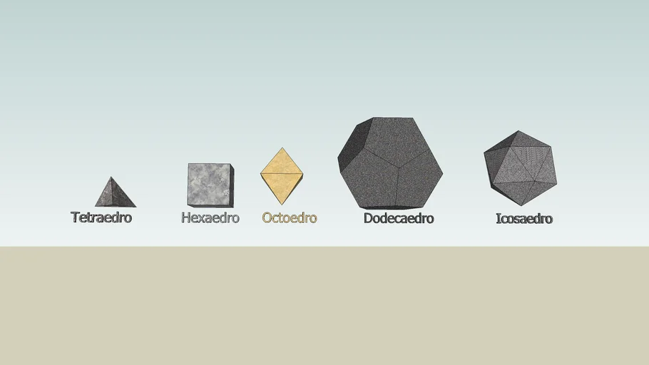 Solidos regulares | 3D Warehouse