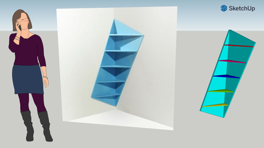 Corner Shelf Unit | 3D Warehouse
