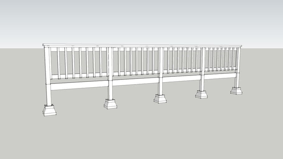 Dynamic Component (Deck Handrail) | 3D Warehouse