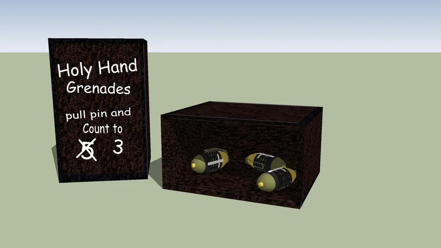 Holy Frag Grenade | 3D Warehouse