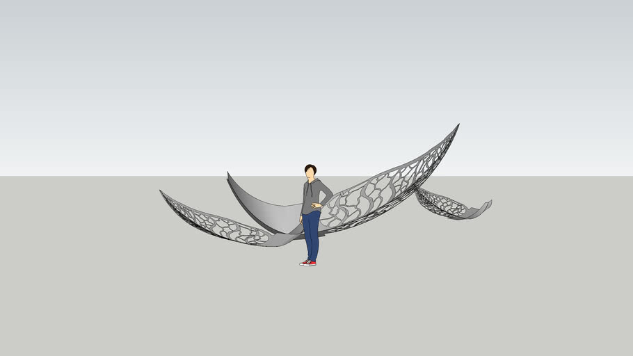 Leaves sculpture | 3D Warehouse