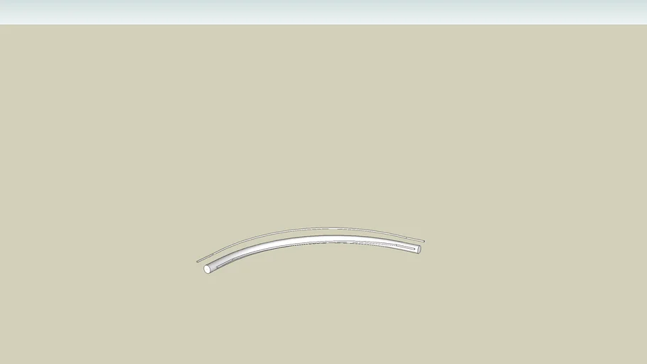 steel coaster set 1 90 degree turn | 3D Warehouse