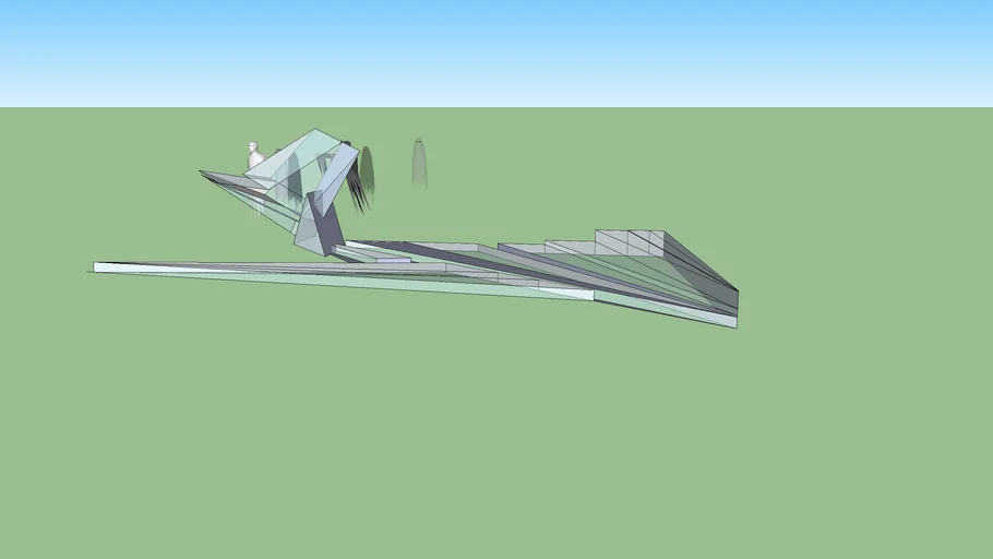 PLANE CRASHED | 3D Warehouse