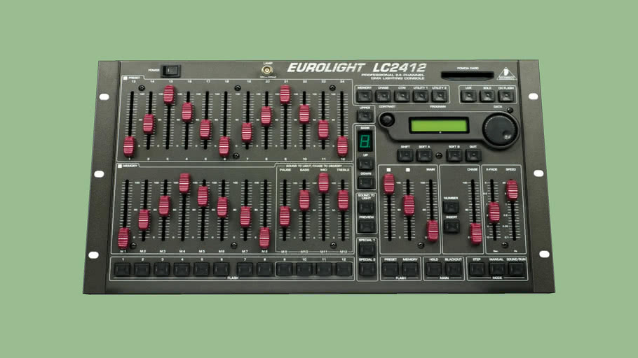 Eurolight LC2412 Lighting Console | 3D Warehouse