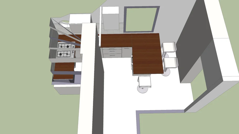 Small kitchen | 3D Warehouse