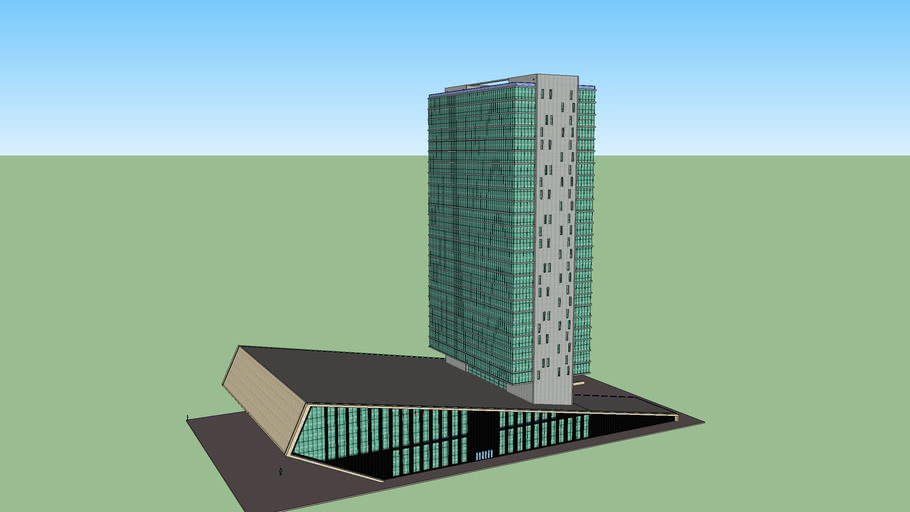 Torre siglo XXI Badajoz | 3D Warehouse