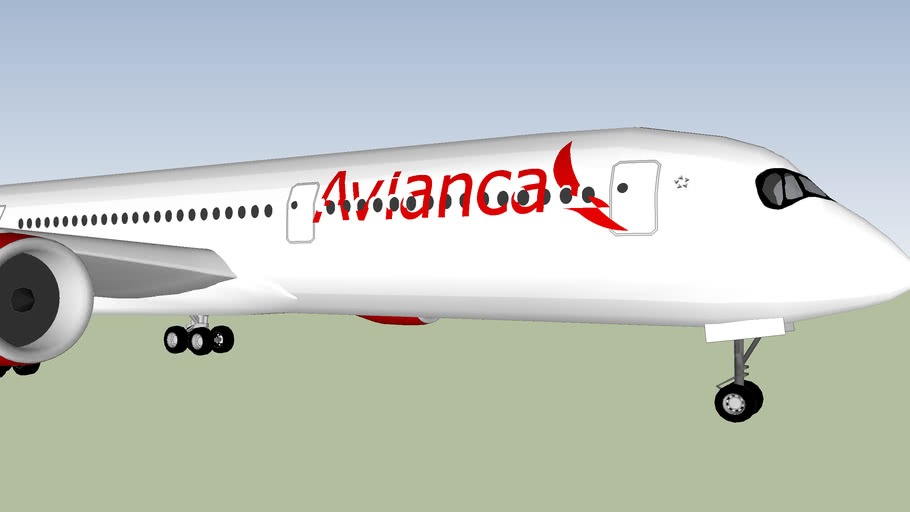 Avianca A350-900 | 3D Warehouse