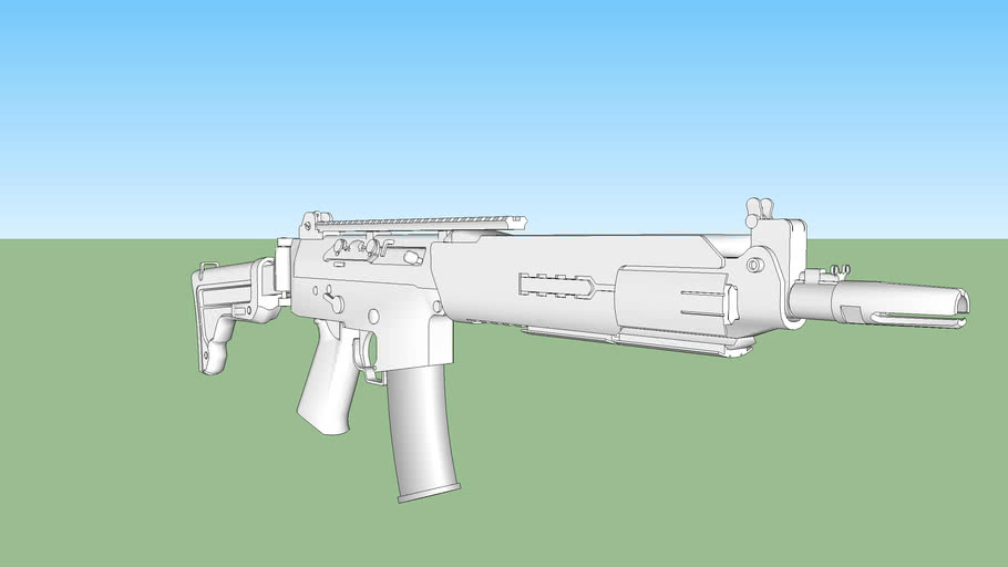 AK5 Automatkarbin 5 Rifle | 3D Warehouse