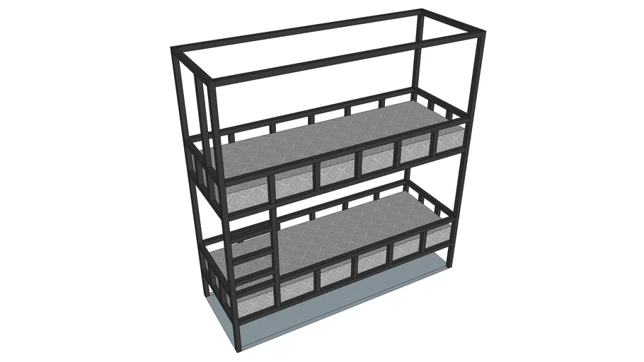 BUNK BED MODULE 1 | 3D Warehouse