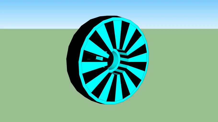 TRON : Legacy : Wheel 3 | 3D Warehouse