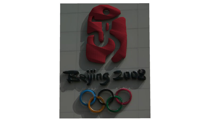 Beijing 2008 Logo | 3D Warehouse