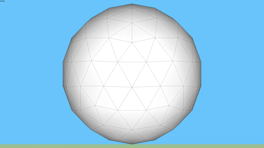 Geodesic sphere | 3D Warehouse