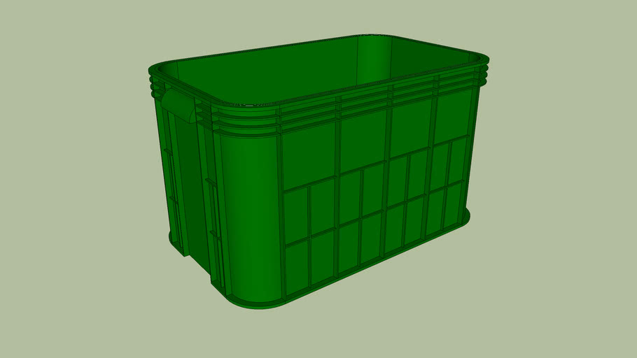 plastic container | 3D Warehouse