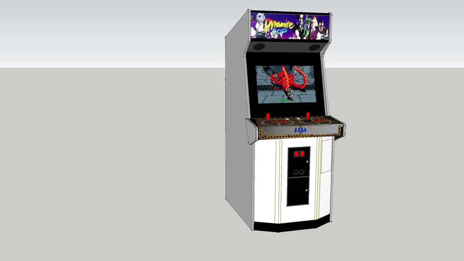 Dynamite Cop arcade game | 3D Warehouse