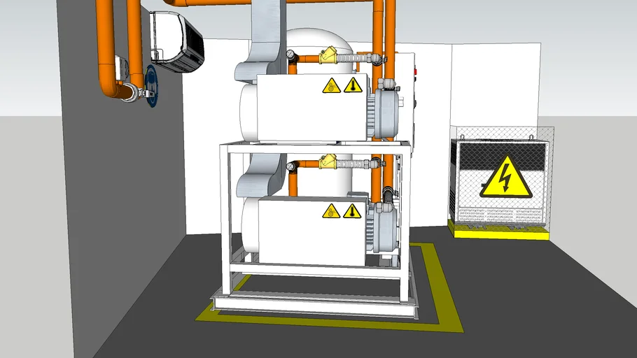 VACUUM PUMP SYSTEM | 3D Warehouse