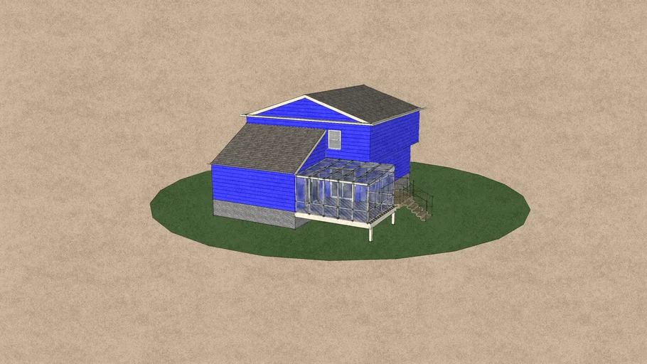Sunroom On Side Of House | 3D Warehouse