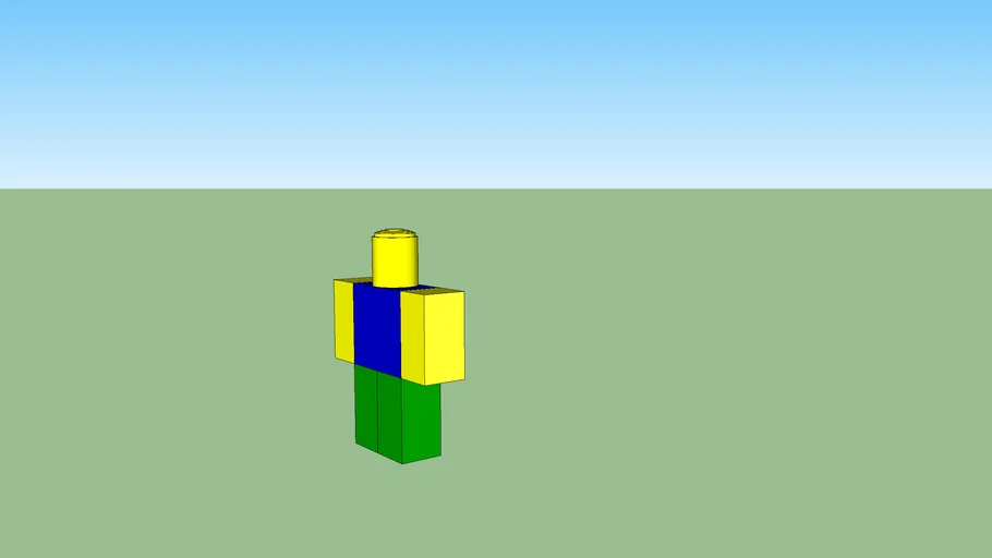 Robloxian Noob | 3D Warehouse