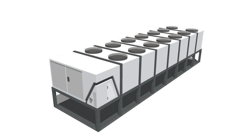 Screw Air Cooled Chiller2 | 3D Warehouse