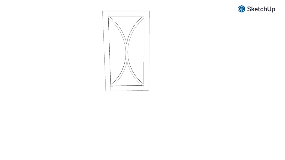 Double Bow Mullion Door | 3D Warehouse