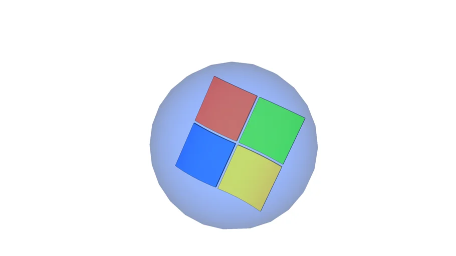 Windows Logo (Vista) | 3D Warehouse