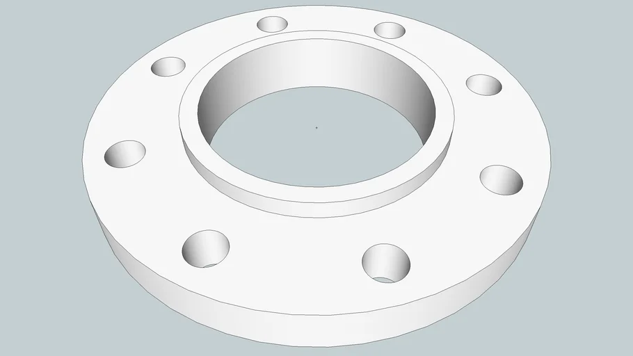 Flange 4' | 3D Warehouse