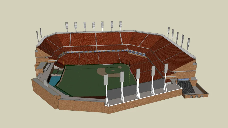 Baseball Stadium | 3D Warehouse