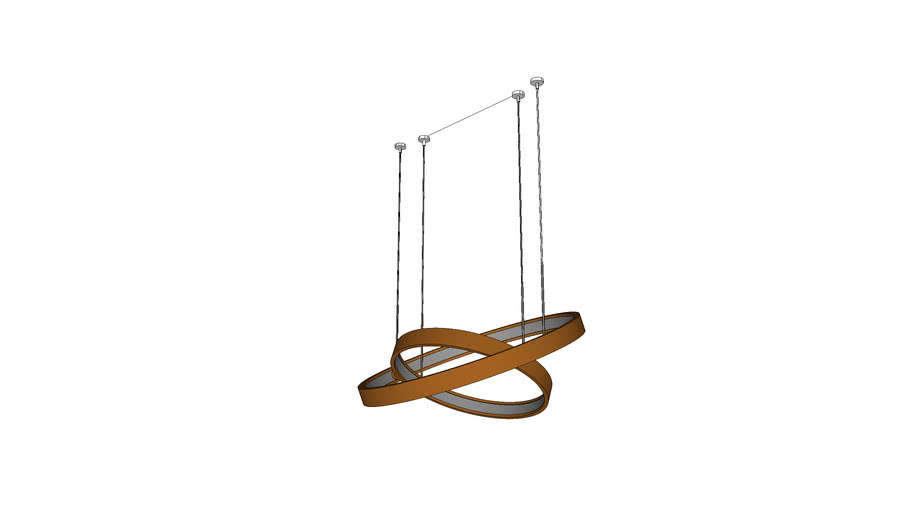 2_ring_ceilling_lamp | 3D Warehouse