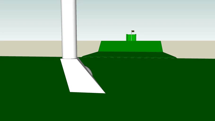 sketchyphysics golf course hole | 3D Warehouse