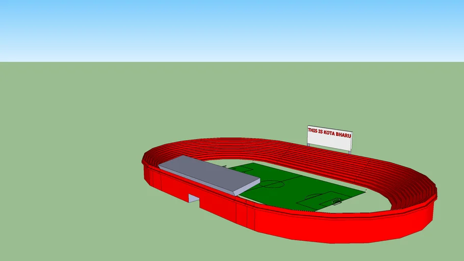 Stadium Sultan Muhammad IV,Kota Bharu,Kelantan | 3D Warehouse