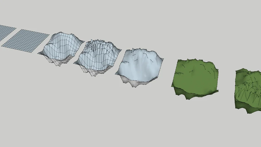 How to make Terrains | 3D Warehouse