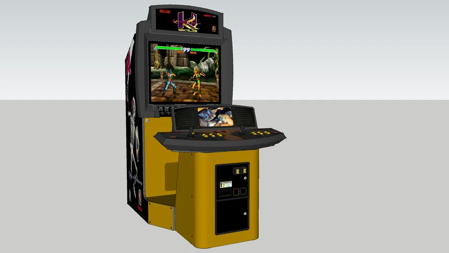 Killer Instinct Gold Arcade (Golden Showcase Edition) | 3D Warehouse