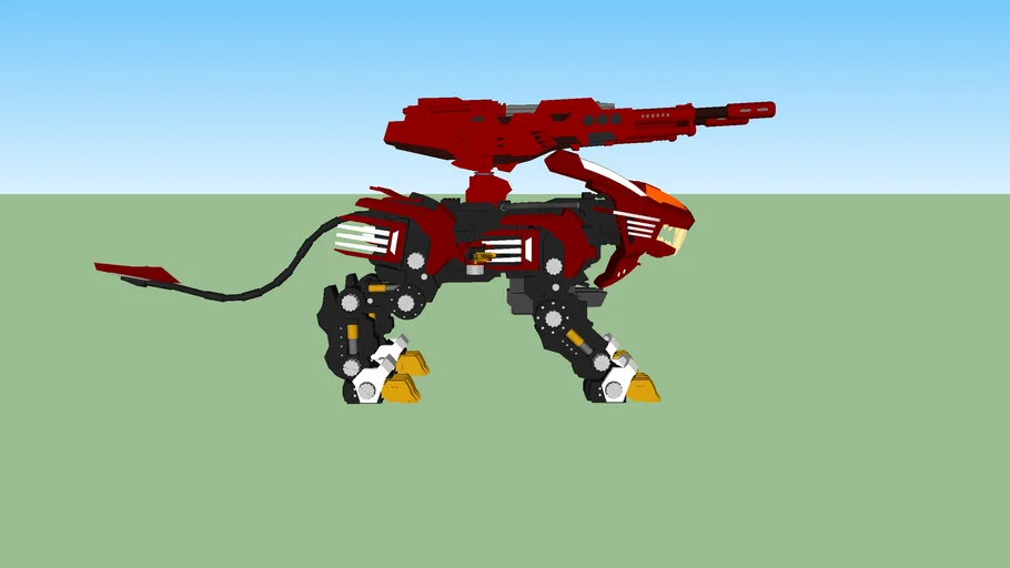 Red Blade Liger Heavy Custom | 3D Warehouse