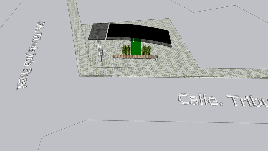 Parada de autobus | 3D Warehouse