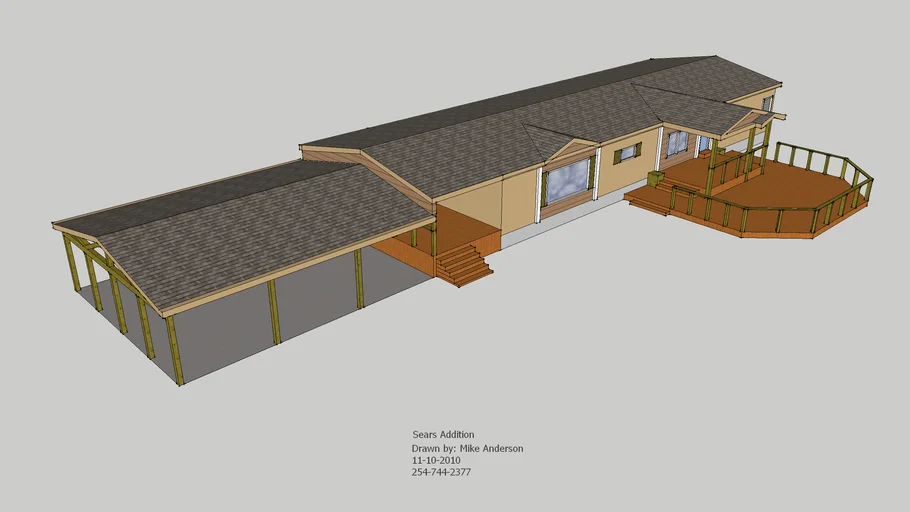Dale & Fiona Sears Addition | 3D Warehouse