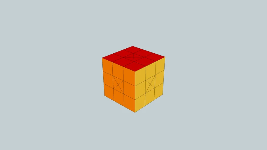 Rubiks cude (working) | 3D Warehouse