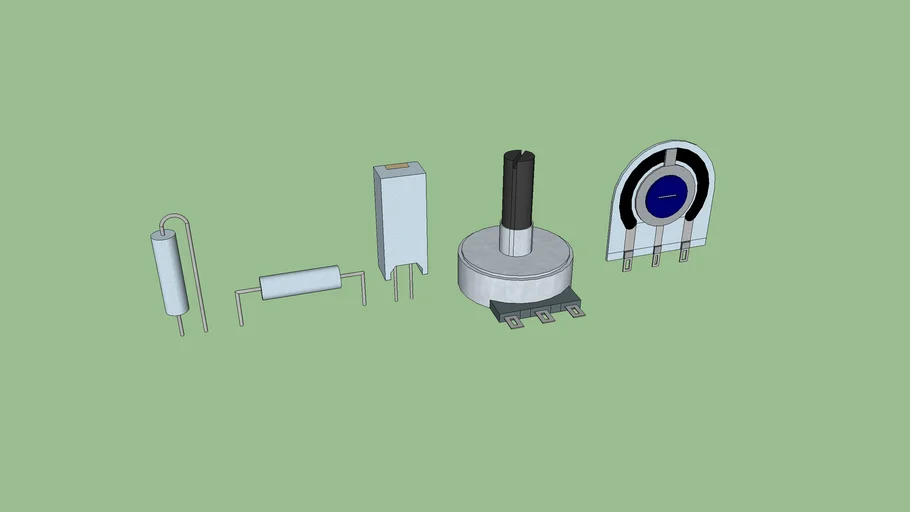 resistor types | 3D Warehouse