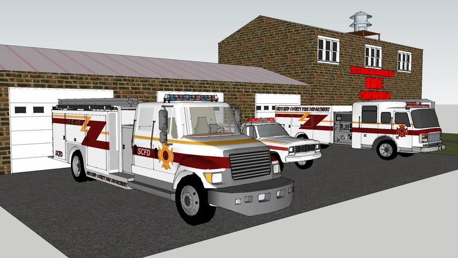 SCFD station 2 | 3D Warehouse