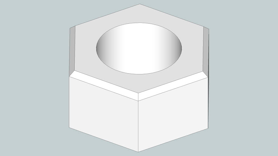 M8-nut | 3D Warehouse