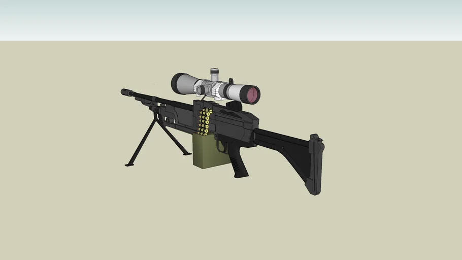 m240 sniper | 3D Warehouse