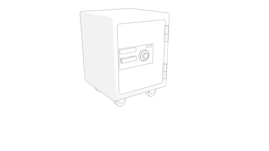 Low Poly Safe | 3D Warehouse