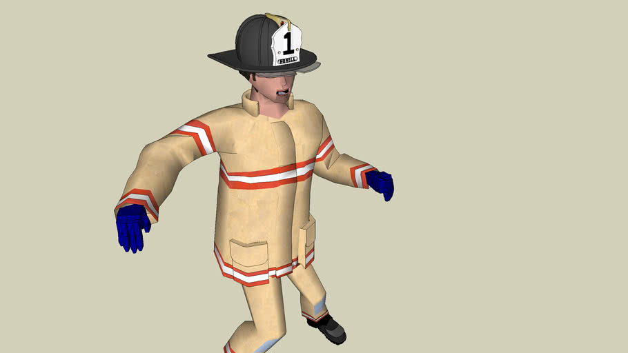 Fireman | 3D Warehouse