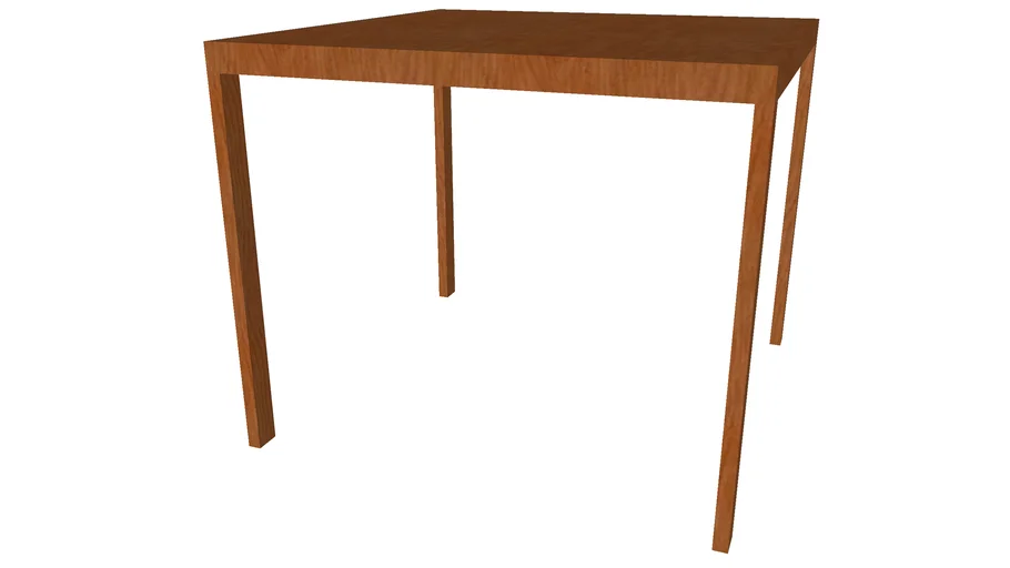 Dining Card Table 36inx36in - Detailed | 3D Warehouse