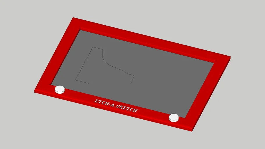 Etch-A-Sketch | 3D Warehouse