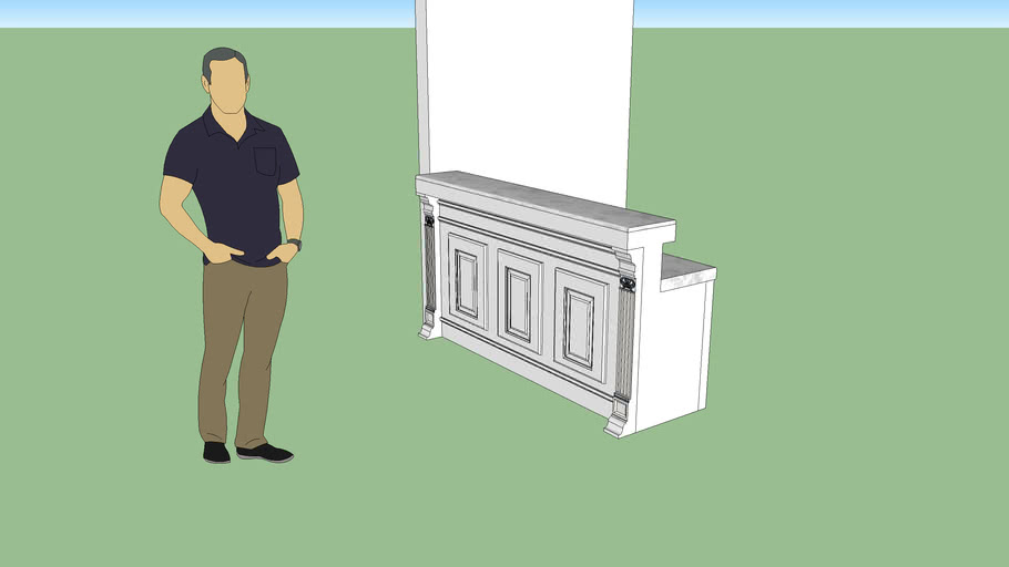 Meja Bar | 3D Warehouse