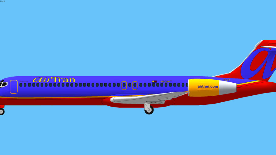 Southwest Airlines 717 Delta