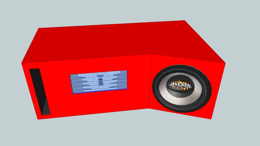custom kicker box | 3D Warehouse